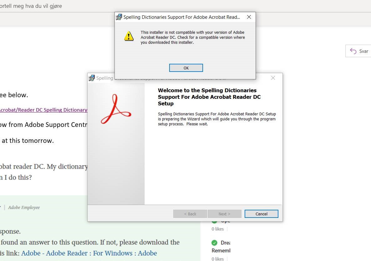 Add And Install Dictionary To Adobe Acrobat Reader Adobe Community 11659480